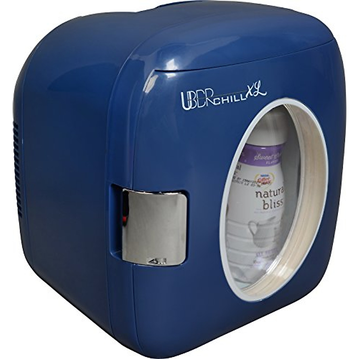 Uber Appliance UB-XL1-BLUE Mini Fridge, 9L, Navy Blue