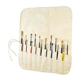 Alvin and Co. Roll-Up Brush Holder 16" x 18"