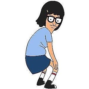 MAGNET Twerking Tina Belcher Magnetic Car Sticker Decal Refrigerator Metal Magnet Vinyl 5"