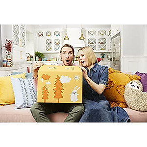 Hello Bello Premium Baby Diapers Size 1 I 128 Count of Disposable, Extra-Absorbent, Hypoallergenic, and Eco-Friendly Baby Diapers with Snug and Comfort Fit I Surprise Girl Patterns