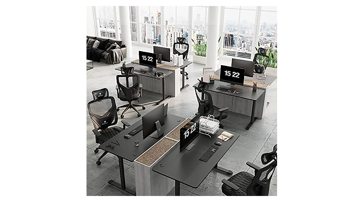 Large 60" It's Organized Gaming Desk for Home Office