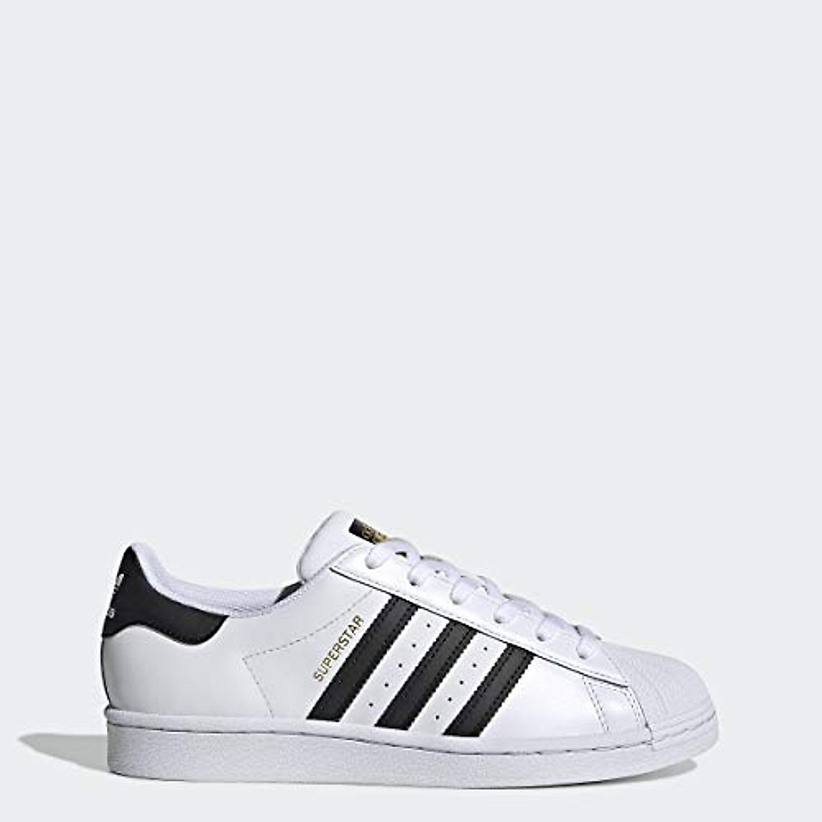 adidas Originals Women's Superstar Sneaker, White/Black/White, Size 9