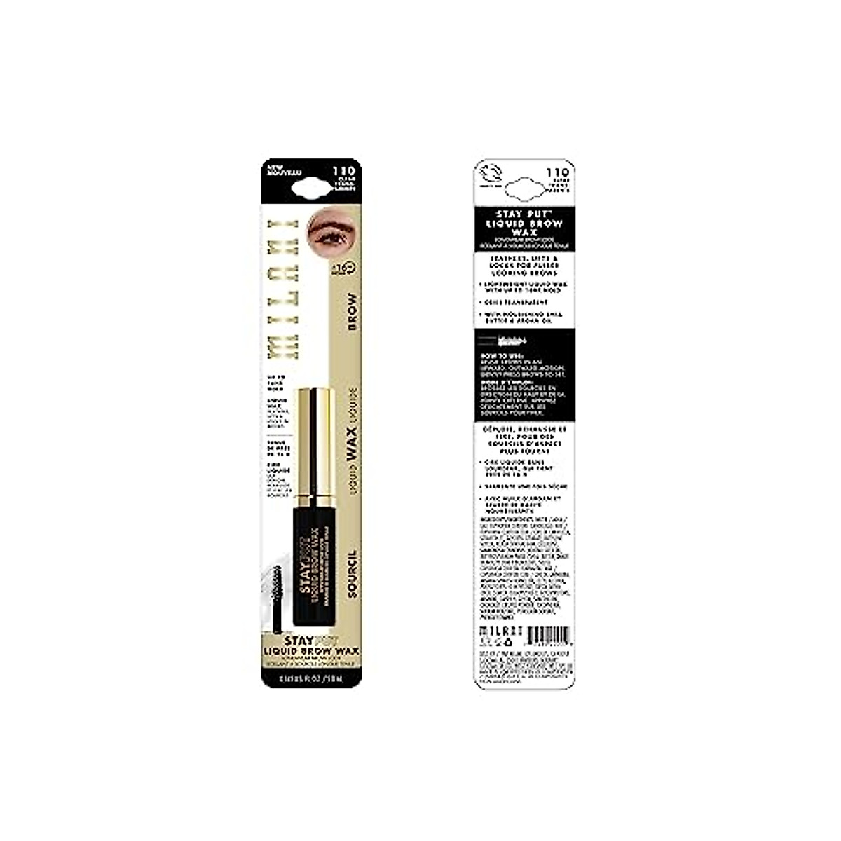 Milani Stay Put Liquid Brow Wax for Added Lift and Feathering
