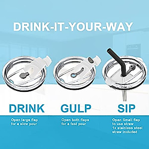 Sursip 50 oz Mug Tumbler,Stainless Steel Tumbler Mug with Non-Removable Handle–Keeps Drinks Cold up to 24 Hours–Sweat Proof, Dishwasher Safe,BPA Free-Mild Mint