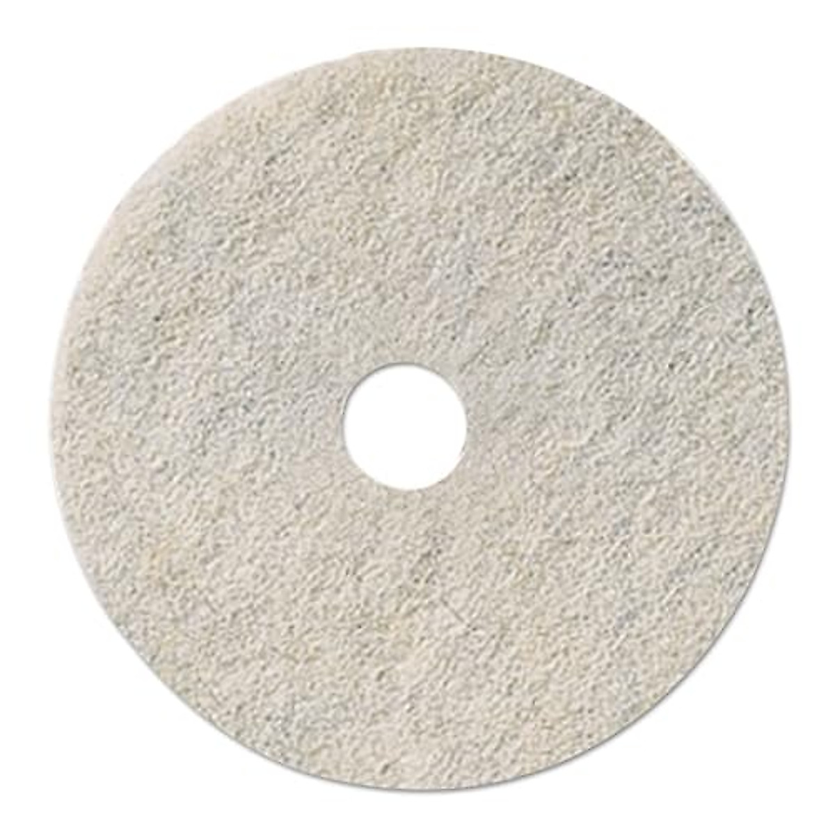 Boardwalk BWK4019NAT 19 in. Diameter Burnishing Floor Pads - Natural White (5/Carton)