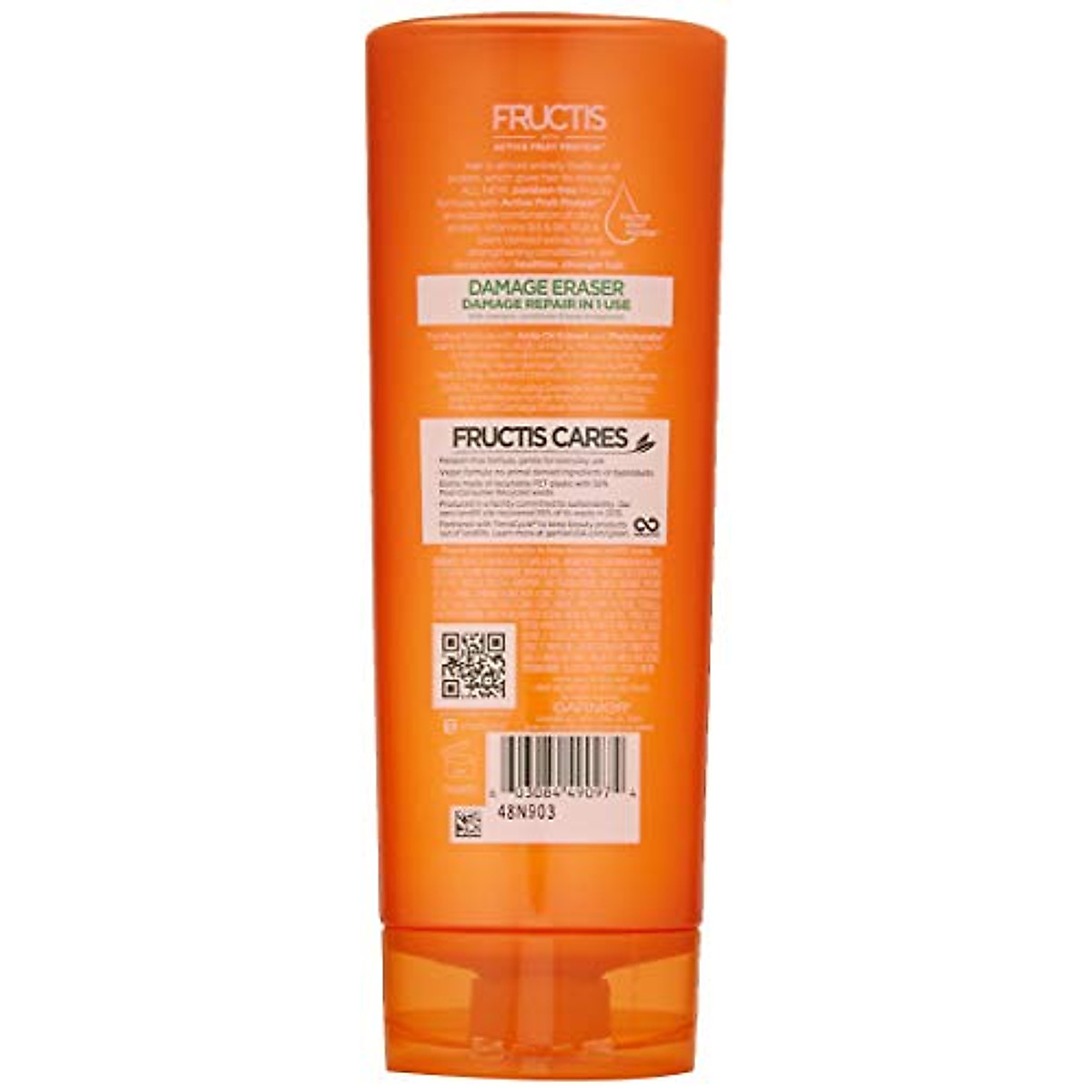 Garnier Fructis Damage Eraser Conditioner, Distressed, Damaged Hair, 12 fl. oz.