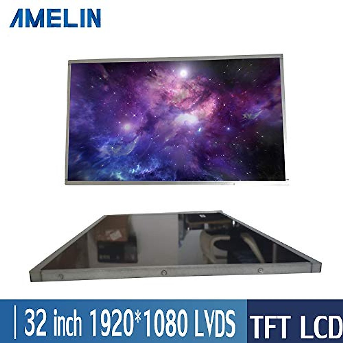 SANZAMELIN 32 inch 1920 x 1080 TFT LCD Module Screen with LVDS Interface Display and IPS Viewing Angle Panel