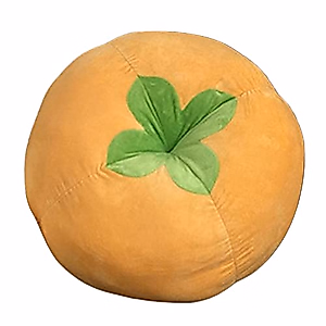 YANQUAN Tomatoes Stuffed Animal, Cute Mushroom Plushies, Cartoon Mini Food Charactors Plush Pillow Toy for Fans Gift, Christmas Stocking Stuffers Easter Birthday Gift for Boys Girls