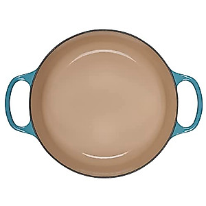 Le Creuset Signature Enameled Cast Iron Round Dutch Oven, 5.5qt., Caribbean