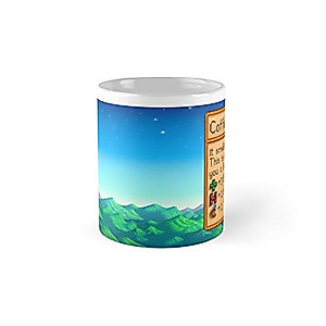 Stardew valley Standard Coffee/ Tea Mug - 11 oz Premium Quality printed coffee mug - Unique Gifting ideas for Friend/coworker/loved ones(One Size)