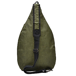 Nupouch Rucksack Bag, Anti-Theft Crossbody Sling, Backpack, Soho Collection Olive