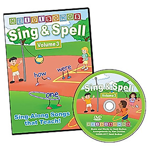 Sing & Spell Vol. 3 Animated DVD