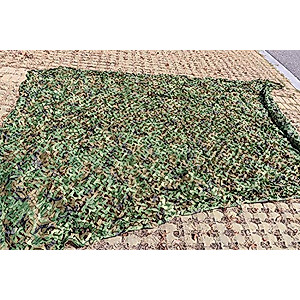 Sutekus Camouflage Net Camo Netting Hunting Blinds Military Netting for Hunting Camping Hide (10'×13')