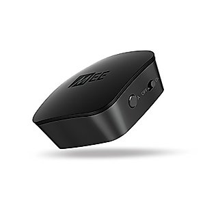 MEE audio Connect Bluetooth Audio Transmitter for up to 2 Bluetooth Wireless Headphones/Speakers, Bluetooth Adapter with AptX Low Latency for TV/PC/Airplane/Gym with 3.5mm Jack/AUX/RCA/Optical input