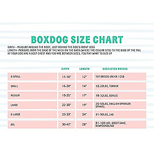 BoxDog Polar Fleece Warm Dog Jacket I Cold Weather Dog Coat | Dog Jackets Size XS, Small, Medium, Large, XLarge, XXL (Large, Red)