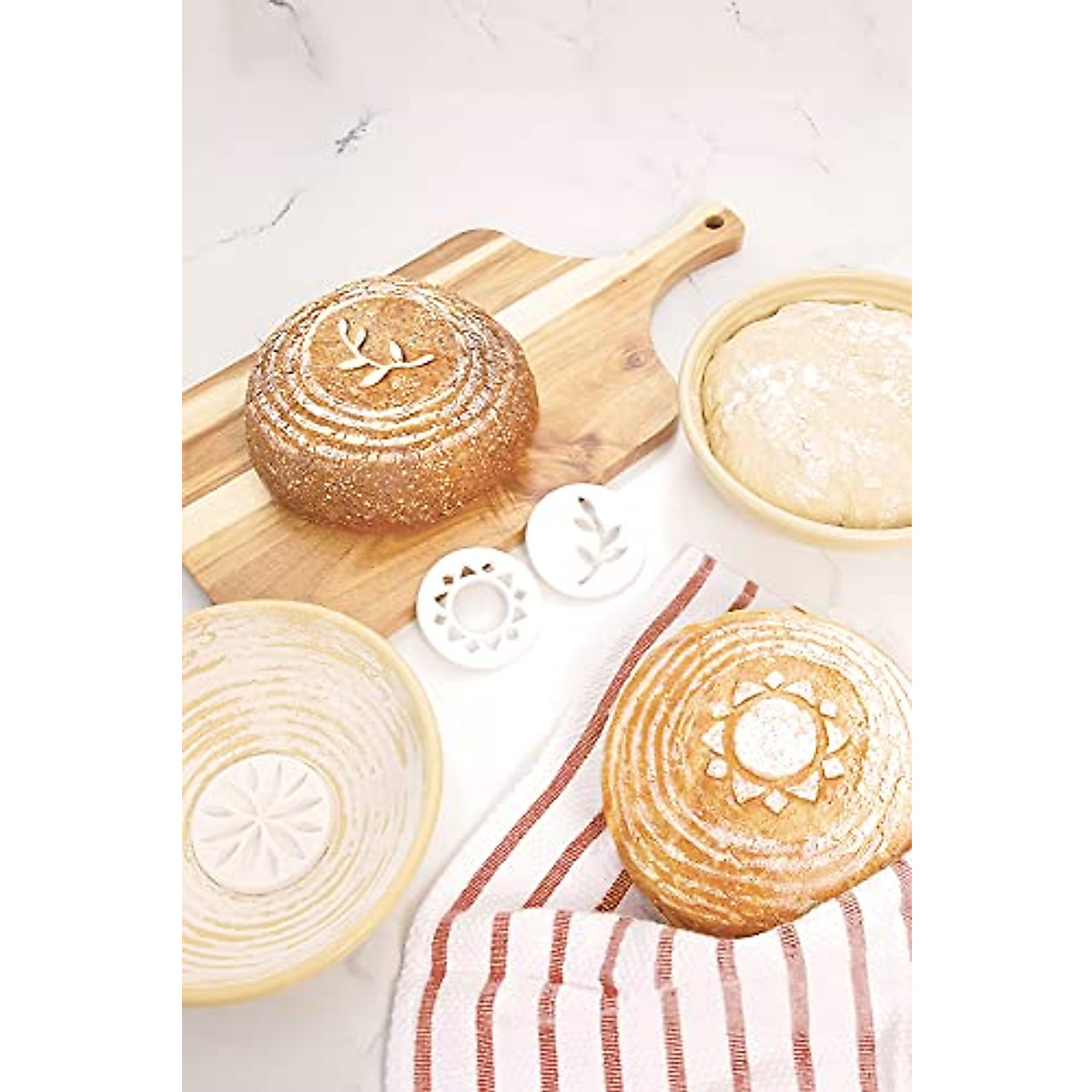 Talisman Designs Bread Embossers - Set of 2
