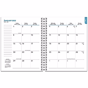 Beaches | 2023 6 x 7.75 Inch Spiral-Bound Wire-O Weekly Engagement Planner Calendar | New Full-Color Image Every Week | BrownTrout | Travel Nature Tropical