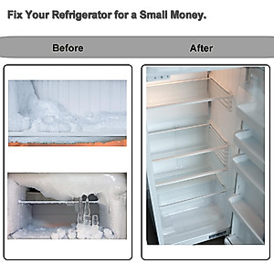 WR51X443 Refrigerator Defrost Heater Assembly Replacement AP2071465 PS303934 Compatible With GE General Electric