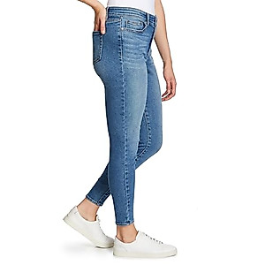 Nine West Women's High Rise Perfect Skinny Jean, Jules, 16 Regular