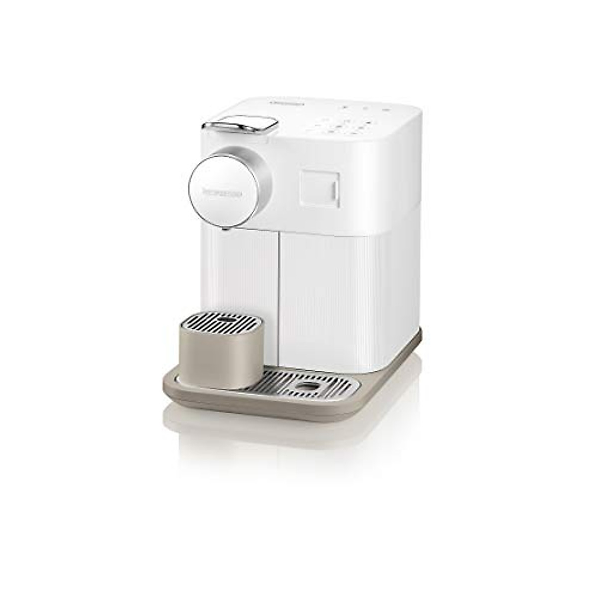 Nespresso Gran Lattissima Original Espresso Machine with Milk Frother by De'Longhi, Fresh White
