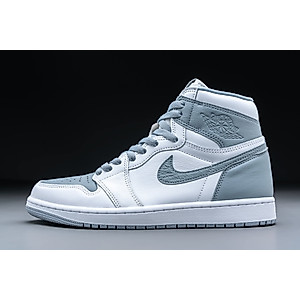 Nike Jordan Mens Air Jordan 1 High OG 555088 037 Stealth - Size 8.5, Stealth/White