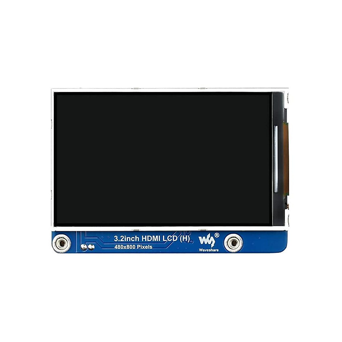 3.2inch HDMI IPS LCD Display (H) Fits Raspberry Pi/Jetson Nano/PC, 480×800, No Touch Screen, Adjustable Brightness