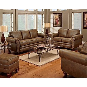 American Furniture Classics 4-Piece Sedona Sleeper Collection Sofa Sleeper, Loveseat, Chair, Ottoman