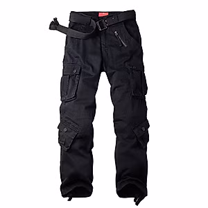 XNMAYA Cargo Pants for Women, Military Army Camo Combat Trousers,Work Camping Hiking Casual Pants with Pockets