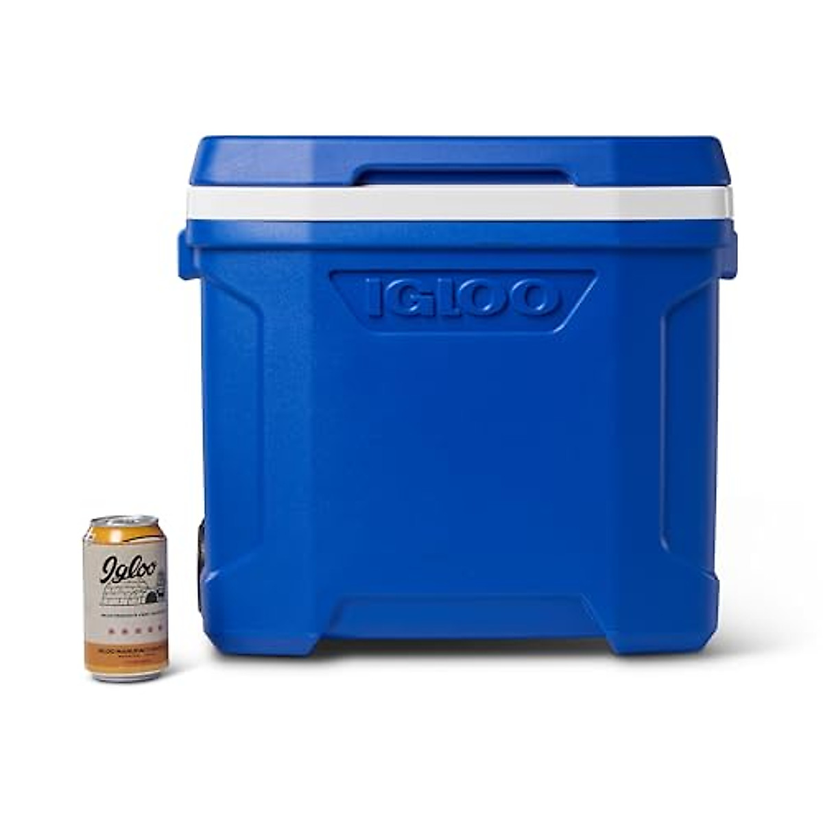 Igloo 28 Qt Blue Wheeled Cooler with Locking Telescoping Handle