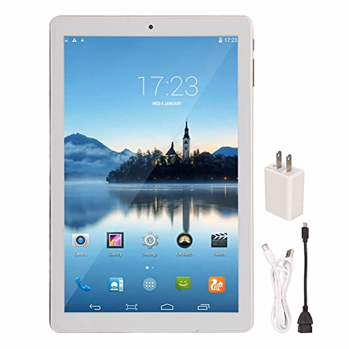 CHICIRIS Toddler Tablet, 32G Kids Tablet 4500mAh Battery US Plug 100‑240V High Definition 5G WiFi Dual Band for Home (US Plug)