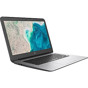 HP 14" HD Chromebook, Intel Celeron Processor Up to 2.52GHz, 2GB RAM, 16GB SSD, Super-Fast WiFi, Chrome OS (Dale Silver) (Renewed)