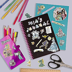 Fashion Angels Disney Princess 1000+ Collectible Stickers Book Decorate Cell Phones Notebooks Shoes School Supplies Water Bottles Gifts Birthday Cards for Teachers Kids and Girls Ages 8 and Up