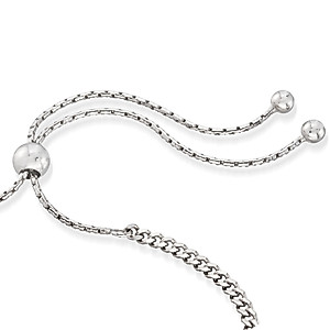 Ross-Simons Name - Italian Sterling Silver Id Bolo Bracelet