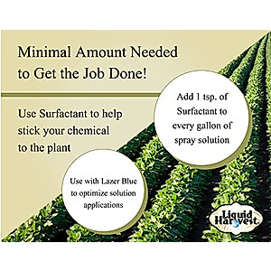 Concentrated Surfactant for Herbicides Non-Ionic 8oz, Increase Product Coverage, Increase Product Penetration, Increase Product Effectiveness