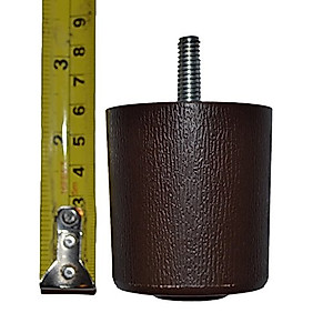 Furniture Rehab Replacement Furniture Leg 2.25 Inches Plastic - Brown
