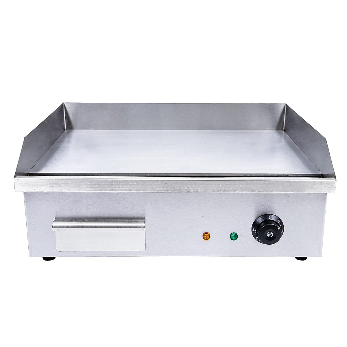 TBVECHI Teppanyaki, Electric Griddle Cooktop Countertop Commercial Flat Top Grill Griddles BBQ Plate Grill Thermostatic Control