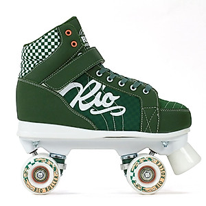 Rio Roller Mayhem II Roller Skates - Unisex Indoor/Outdoor Quad Roller Skates for Men, Women, Boys, Girls