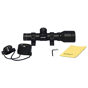 Osprey Global SD2.5X20DP : Osprey Standard Series 2.5X 20mm Rifle/Shotgun/.22 Long Rifle Scope with Duplex Reticle - 1/2 MOA