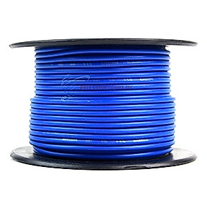 Audiopipe 18 Gauge 100 Feet Primary/Remote Wire - Blue