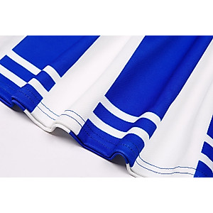 Davsolly Toddler Cheerleading Costume for Girls Cheerleading Outfit for Birthday Party Halloween Cosplay Cheerleader Gifts