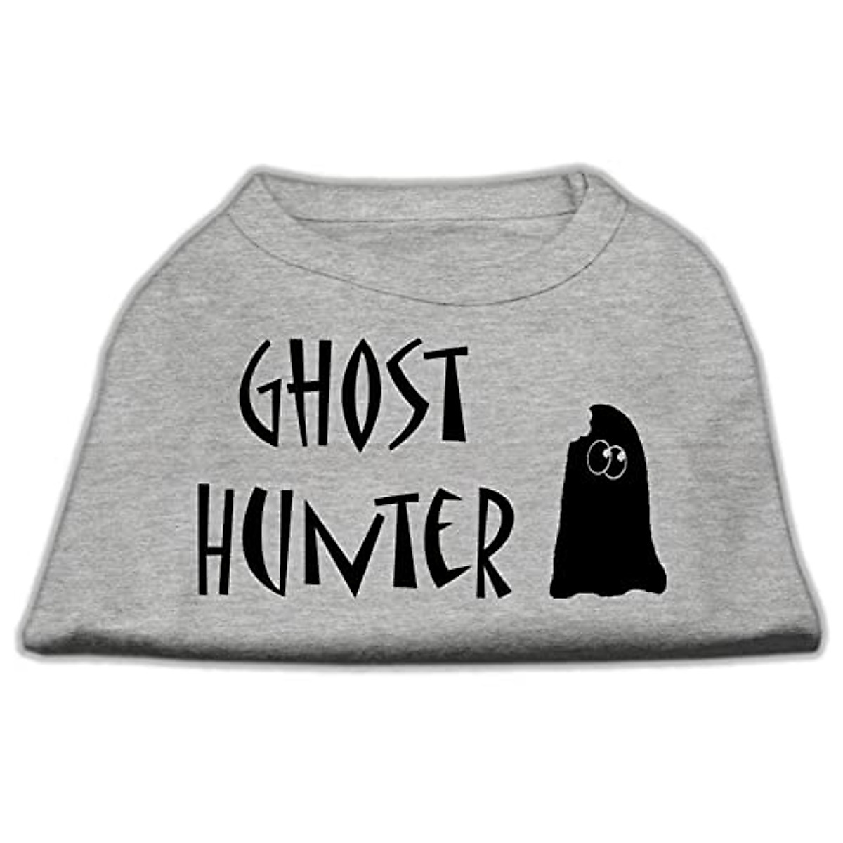 Mirage Pet Products Ghost Hunter Screen Print Shirt Light Pink with Black Lettering XS (8)