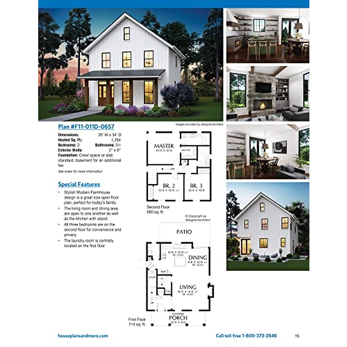 Ultimate Book of Modern Farmhouse Plans: 350 Illustrated Designs (Creative Homeowner) Catalog of Home Plans, plus Guidance on Modern Decorating, Functional Rooms, Outdoor Living, Kitchens, and More