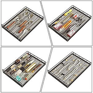 Coffee Pod Drawer Holder for K Cup, 35 Capacity Capsule Pods Storage Organizer,Under Coffee Pot Storage Drawer, Home Kitchen Coffee Pod Holder Counter Coffee Station TCJ001H