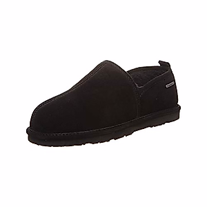 BEARPAW Men's Maddox Slipper, Black ii, 11 M US