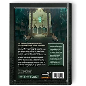 Magpie Games Wan Shi Tong's Adventure Guide - Avatar Legends: The Roleplaying Game expansion, hardcover tabletop RPG rulebook, full-color, Avatar Legends iconic and original art, silk bookmarks