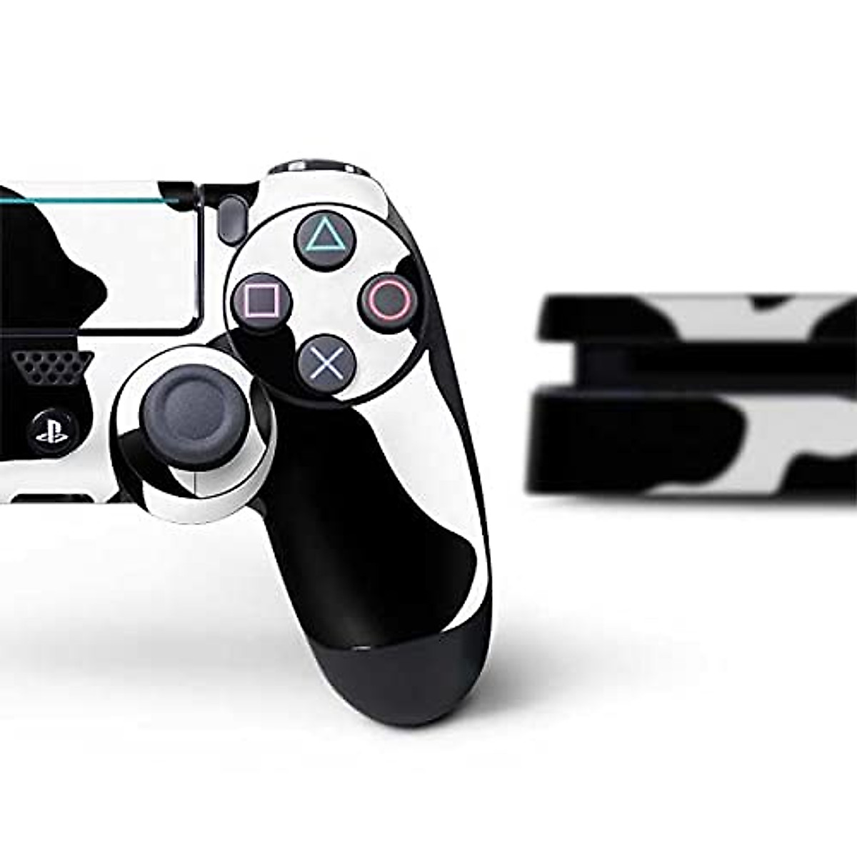 Skinit Decal Gaming Skin Compatible with PS4 Slim Bundle - Officially Licensed Originally Designed Cow Print Design