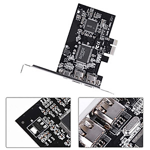 800Mbps PCI-E Express Card, 1394a IEEE 1394b Controller Card with Firewire Cable, for Video,Audio ,Industrial Cameras,Video Cameras