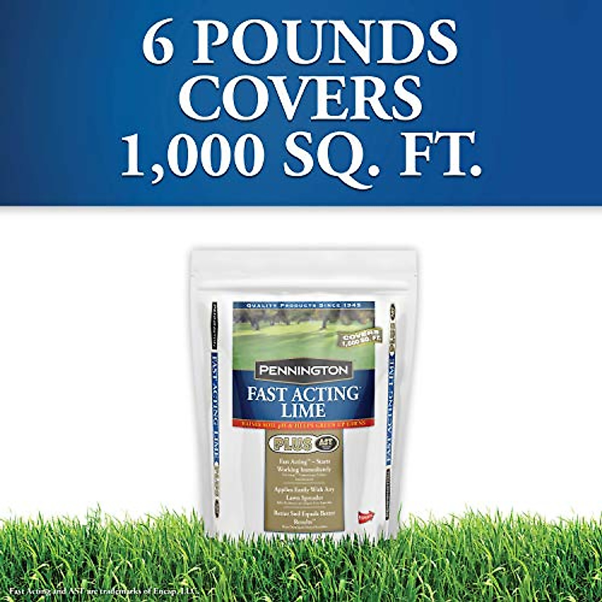 Pennington Fast Acting Lime Soil Amendment, 6 lb