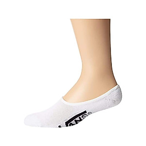 Vans Men's No-Show Socks - 3 Pack - White/Black/Grey - Men's Shoe Size 9.5-13