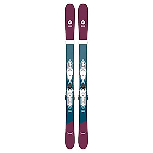 Rossignol Trixie Womens Skis 148 W/Look Xpress W 10 GW Bindings White/Sparkle
